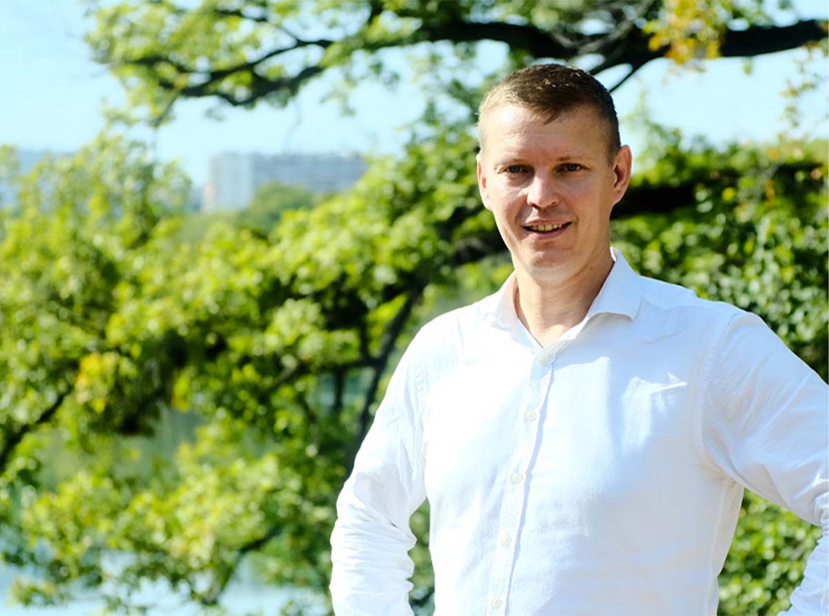 Portrait de Nicolas Galet, responsable du Développement Bas-Carbone ...